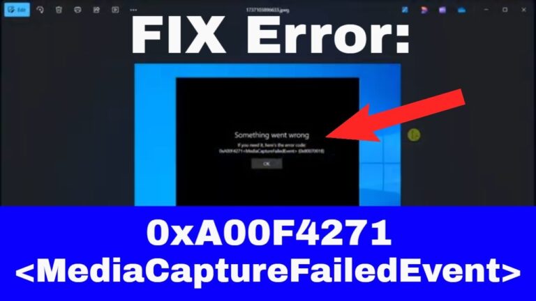 Solucionado: Error de cámara 0xA00F4271 y más en Windows | Kaboom Eventos