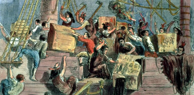 El Motín del Té de Boston: Un Acto de Rebeldía que Encendió la ...
