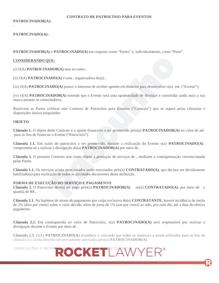 Guía Completa para Elaborar un Contrato de Patrocinio Exitoso | Kaboom ...