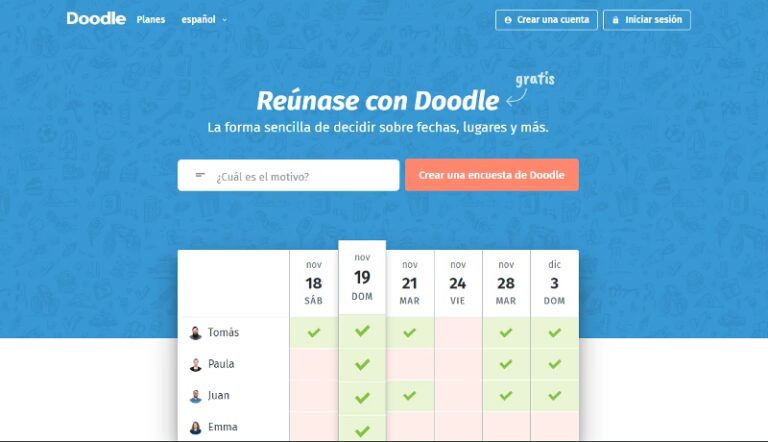 Organiza Reuniones sin Estrés con Doodle: Guía Paso a Paso | Kaboom Eventos