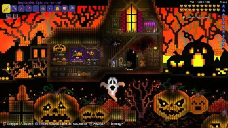 ¡Halloween en Terraria! Fechas, Luna Calabaza y Mochilas | Kaboom Eventos